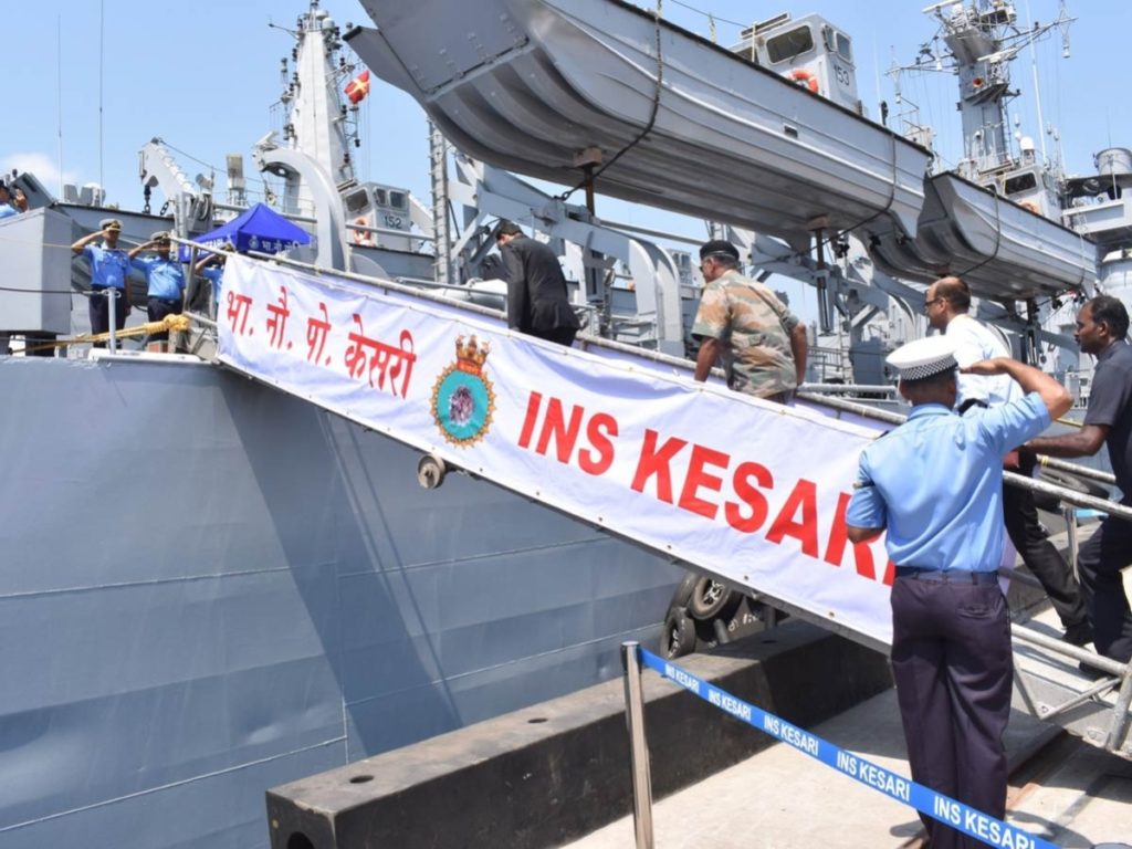 Mission Sagar Launched by Indain Navy » Rashtra Defence Academy
